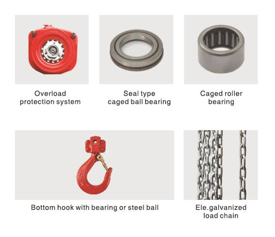 Automatic Double Pawl Braking Chain Block_Chongqing Sinnone Crane